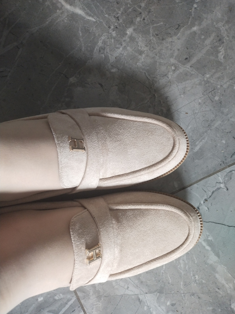 Лоферы Женский JOYCITY бежевый, размер 41 Лето F Россия Аппликация купить c доставкой на OZON по ...