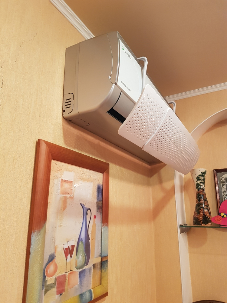 SARIWEN экран для кондиционера 60 - 95 см регулируемый универсальный , отражатель , рассеивающий ...