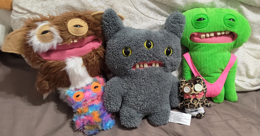 Куклы FUNNY UGLY MONSTER MISFIT MONSTER Wide face with protruding teeth ...