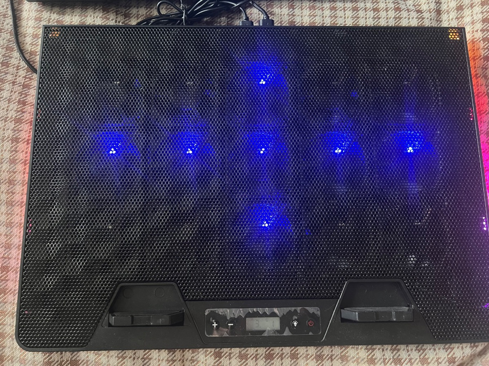 Охлаждающая подставка для ноутбука Evolution LCS-02, до 17.3 дюймов, 5 ...