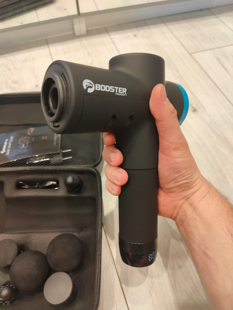 BOLUOJUN BOOSTER Pro 3 Массажер перкуссионный пистолет профессиональный ...