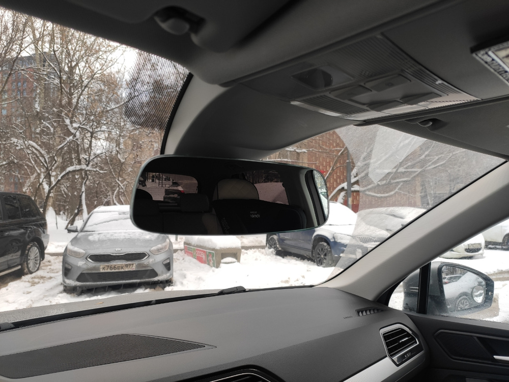 Зеркало заднего вида 3R-337, 250мм, белое, без рамки-nnjp купить c ...