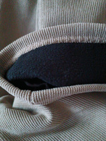 Брюки утепленные Женский XF.BUSF широкие темно-серый Вельвет Повседневный, размер 48, 50 Резинка ...