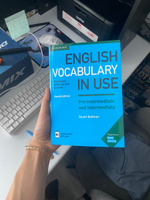 English vocabulary in Use pre-intermediate, intermediate with Answers ...
