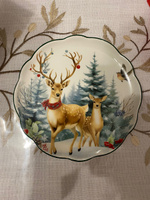 Тарелка, Керамика, диаметр 24 см купить c доставкой на OZON по низкой ...