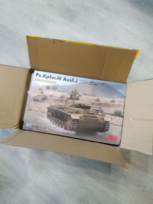 Rye Field RFM 5072 1/35 pz.kpfw.lll ausf.j Включение Общая внутренняя ...