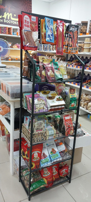 Стеллаж настенный, 50х27х140 см купить c доставкой на OZON по низкой цене (2167679761)