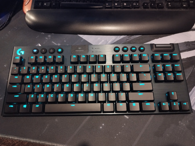 Logitech Игровая клавиатура беспроводная G913 TKL(G915 TKL)LIGHTSPEED ...
