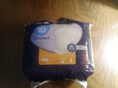 Урологические прокладки для мужчин iD Discreet for men Normal 10 шт ...