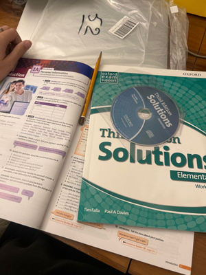 Комплект Solutions Elementary (Third Edition): Учебник+Тетрадь+CD ...