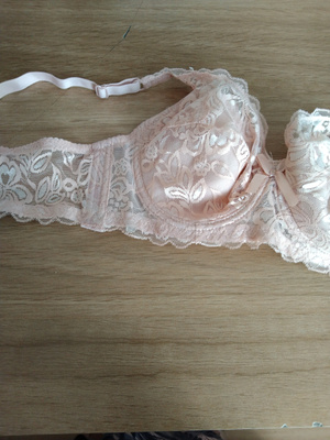 Бюстгальтер Женский Yrtoes классическая чашка, размер 100B синий Полиэфирное волокно ...