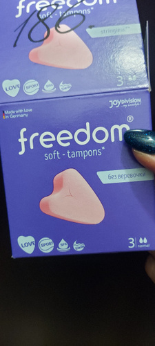 Тампоны гигиенические Freedom Normal, 3 шт купить на OZON по низкой ...