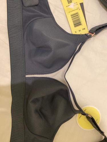 Бюстгальтер Женский TRIUMPH топ-бюстье, размер 80A черный Повседневный Вьетнам Без застежки ...