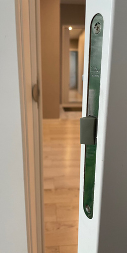 Защелка дверная межкомнатная бесшумная, под фиксатор-завертку, Vantage P96, SN никель купить на ...