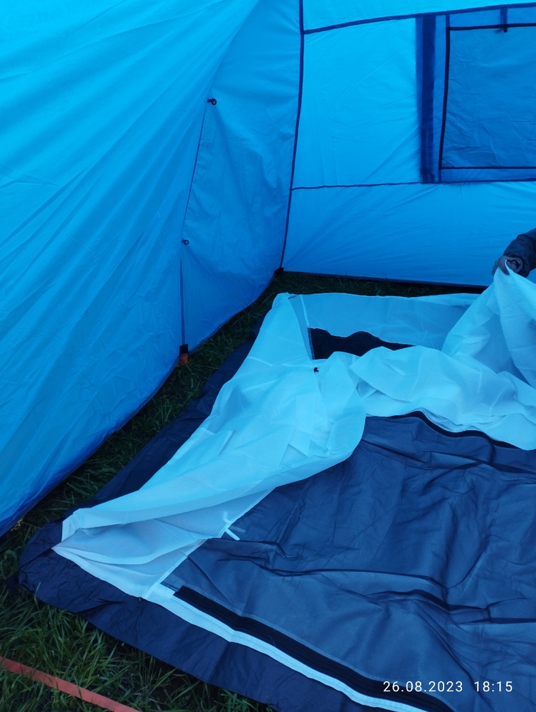 Палатка 3-местная Nature camping 1909-3 - купить по выгодной цене в интернет-магазине OZON ...