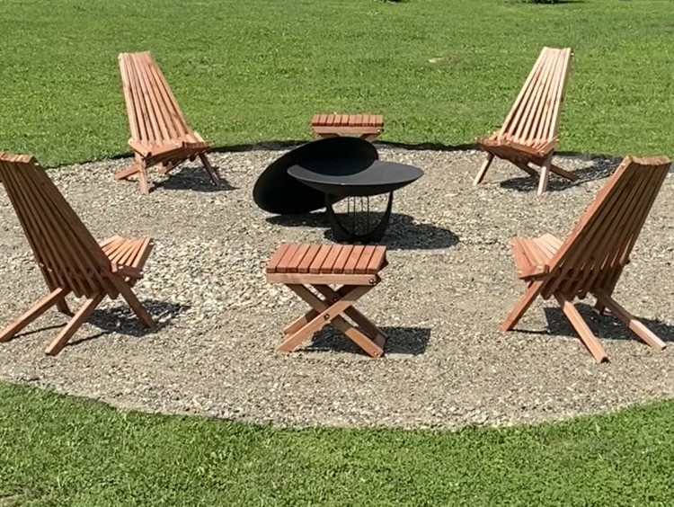 Костровая чаша с крышкой 80 см купить на OZON по низкой цене (1052577578)