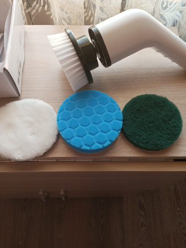 Беспроводная электрощетка для уборки с насадками мощная, универсальная ...