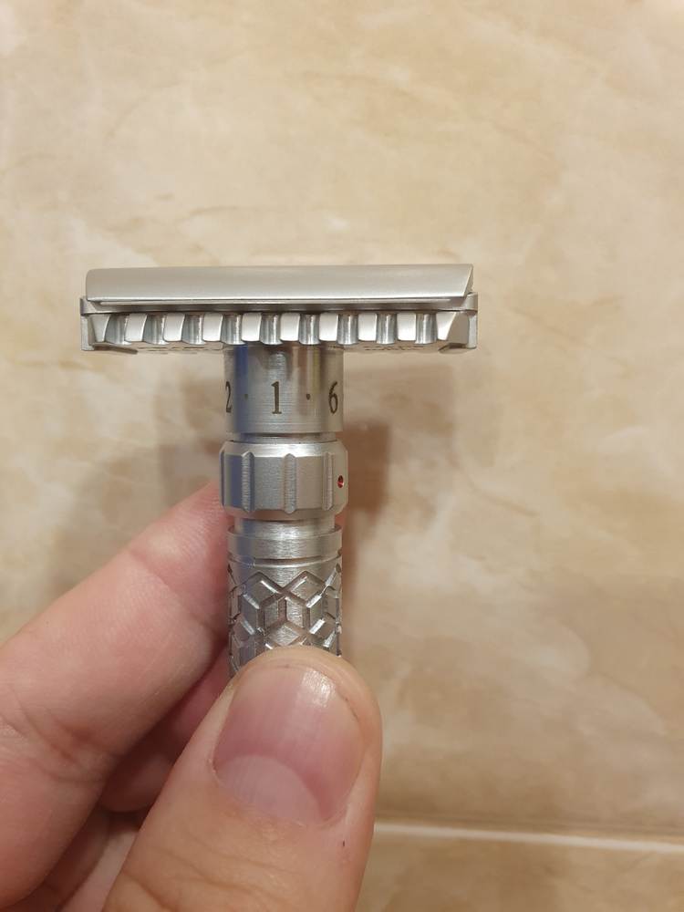 Регулируемая Т-образная бритва Pearl Flexi Adjustable Safety Razor Open ...