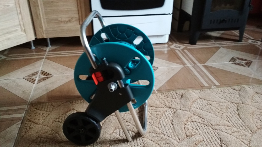 Тележка для шлангов Gardena, диаметр шланга 3/4", 5/8", система ...