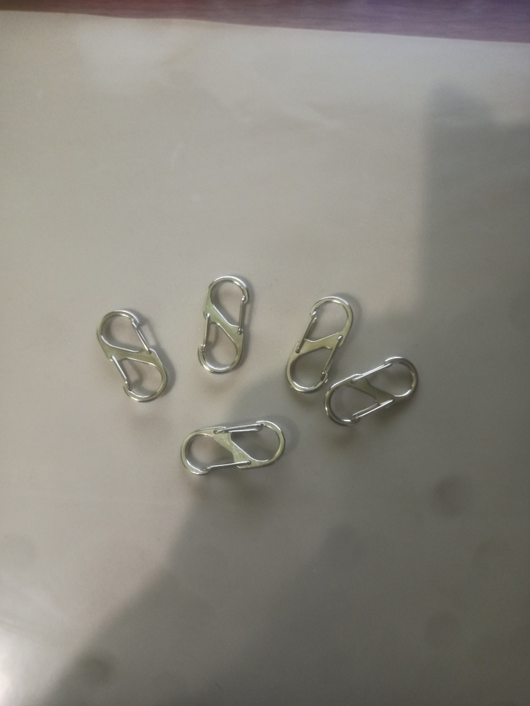 Карабины S-biner mini стальные 5 шт - купить с доставкой по выгодным ...