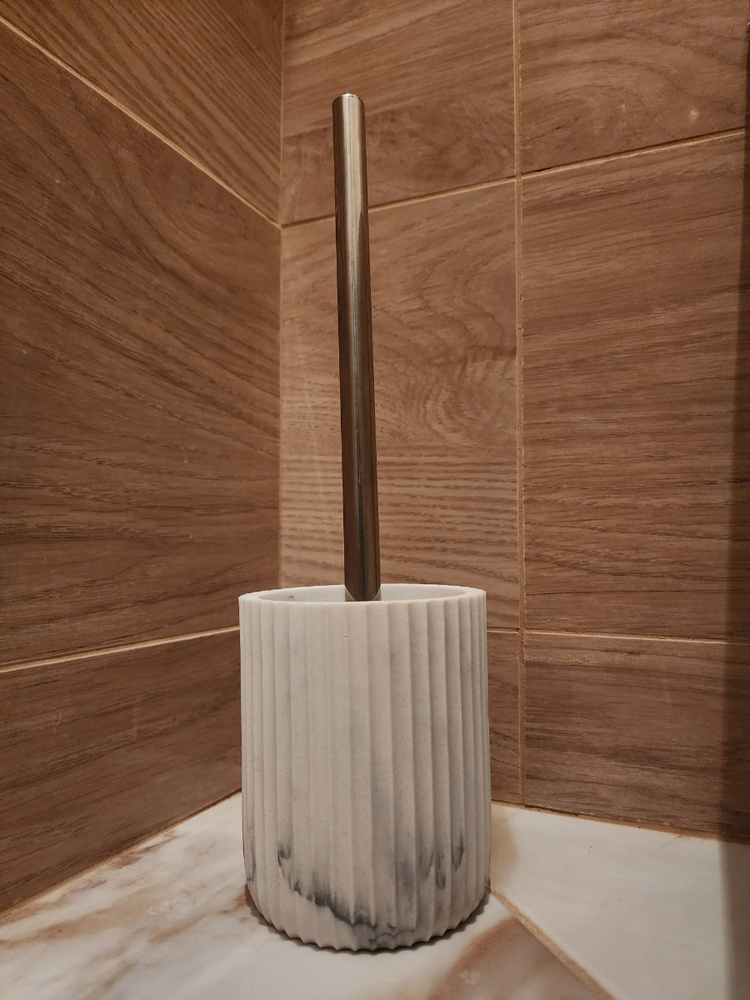 Ершик для унитаза Proffi Home, белый, серый, 1 шт купить c доставкой на OZON по низкой цене ...