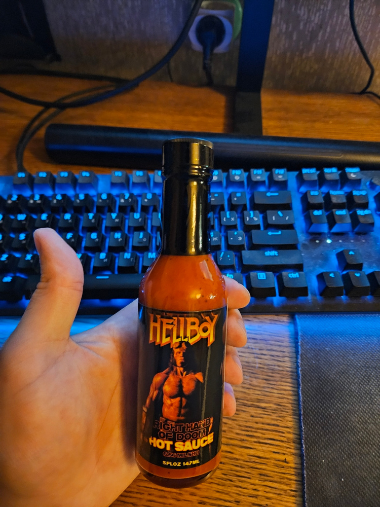 Экстремально Острый Соус Hellfire: Hellboy Right Hand of Doom (США) - 2.790.000 ед. остроты ...