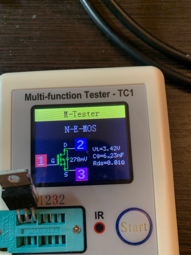 Транзистор тестер LCR-TC1 / Тестер компонентов купить по выгодной цене с доставкой по Москве и ...