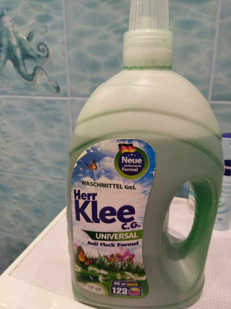 Гель для стирки Clovin Herr Klee Universal универсальный 4305 мл. 123 ...