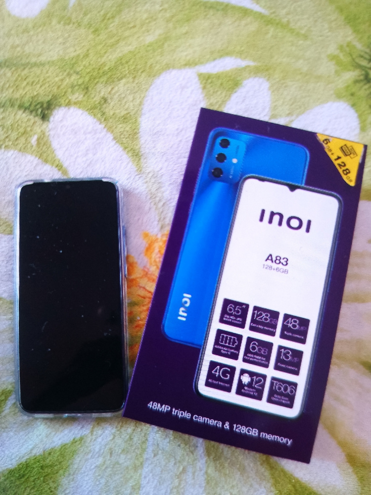 63 отзыва на Смартфон INOI A83 6/128 ГБ, синий от покупателей OZON