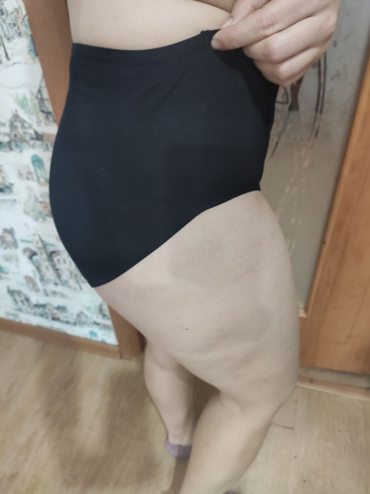 Комплект трусов Женский OIRO слипы Хлопок, Лайкра синий, изумрудный, размер 54, 56 Средняя Китай ...