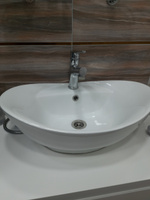 Раковина CeramaLux 9018x59,5 см, белый купить по доступной цене с доставкой в интернет-магазине ...