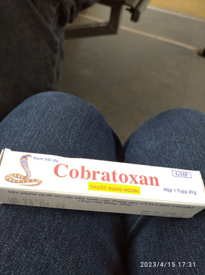 Мазь с ядом кобры Кобратоксан (Cobratoxan), 20 г, Вьетнам — купить в ...