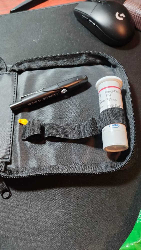 Коагулометр Коагучек (CoaguChek) XS + 12 тест-полосок в комплекте ...