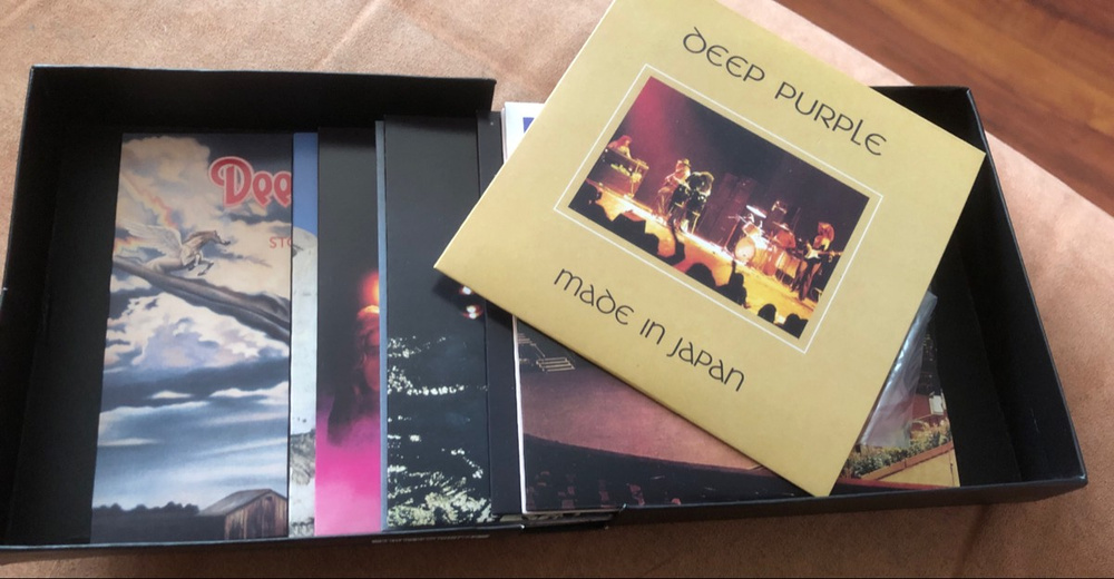 CD Deep Purple Complete Album 1970-1976, комплект из 10 CD с высококачественной музыкой ...