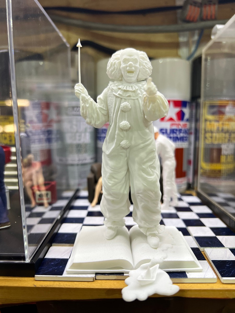 Статуэтка Atomic Heart Belyash Robot/Беляш фигурка 11 см под раскраску ...