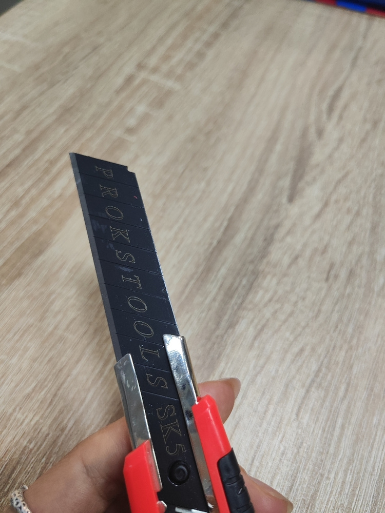 Лезвия для канцелярского ножа 18 мм, строительных ножей, сталь SK5 набор 10 шт. - купить с ...