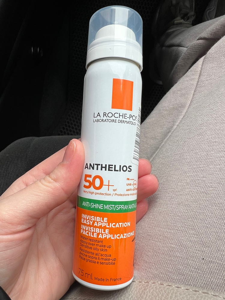 La Roche-Posay Anthelios Матирующий солнцезащитный спрей-вуаль для ...