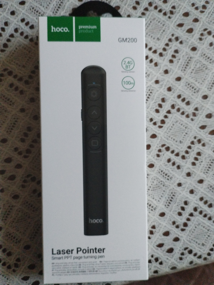 Презентатор, кликер универсальный пульт лазер для презентаций Hoco ...