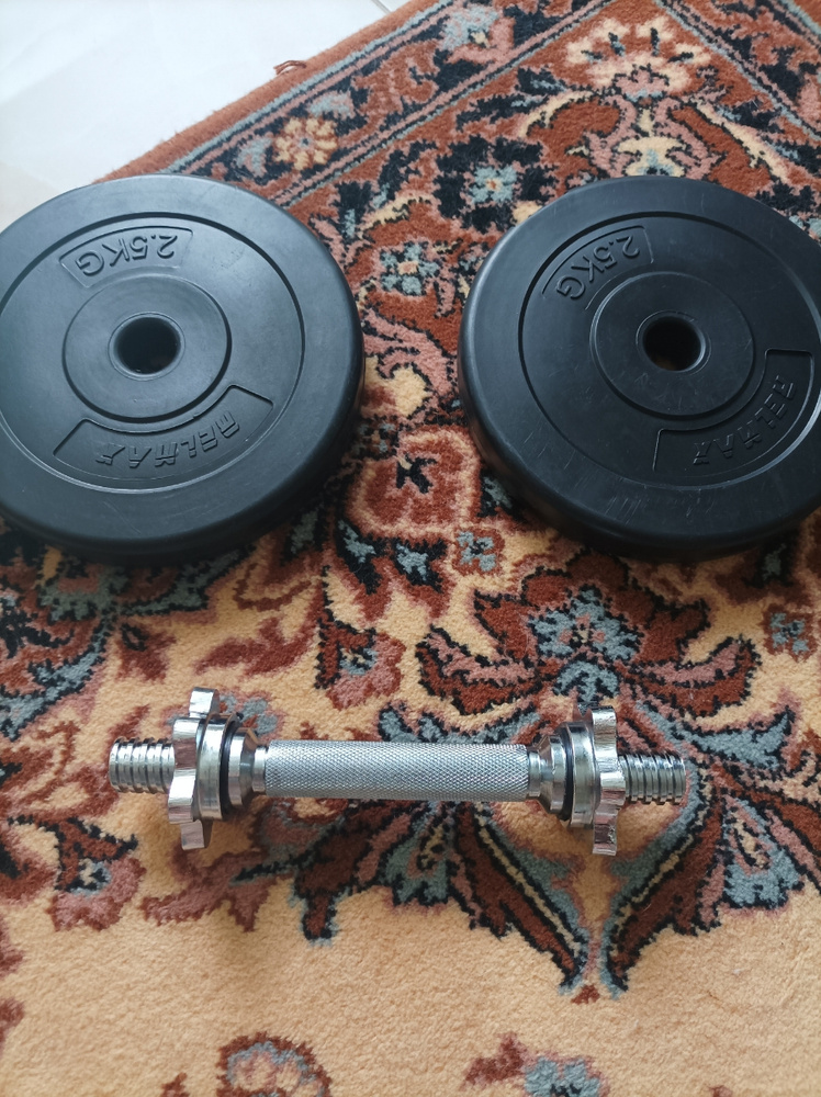 Гриф для гантели STARFIT, металлический, 45 см - купить по выгодной ...