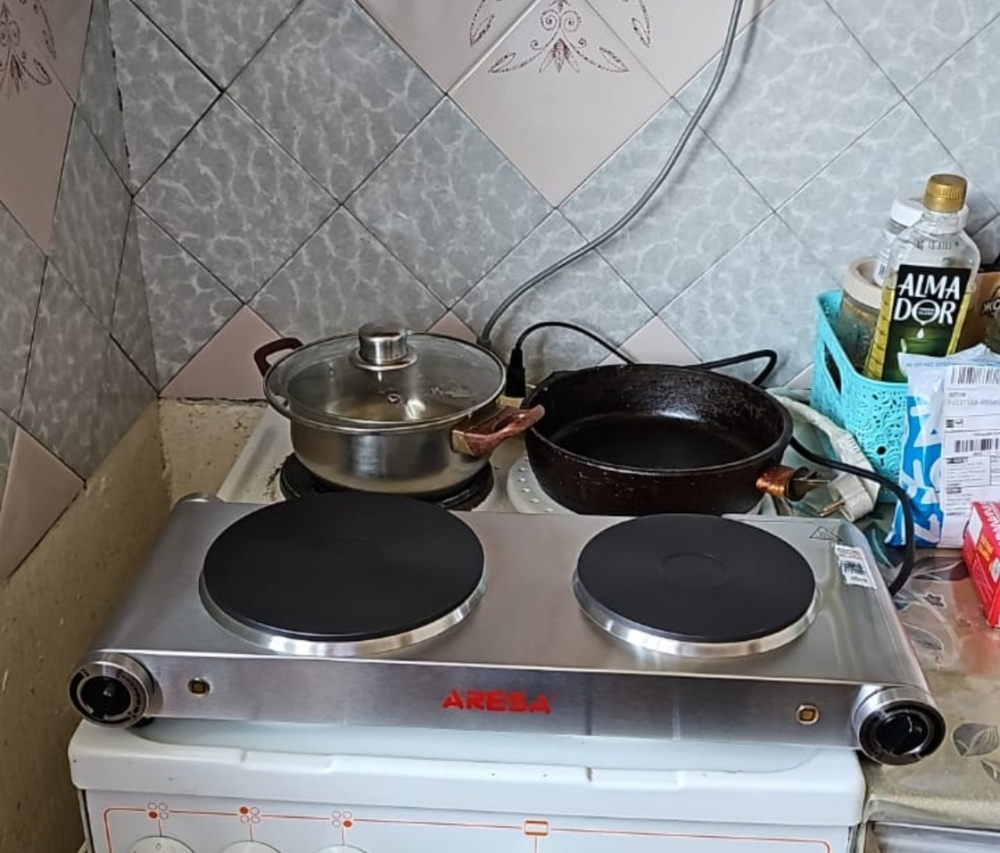 Плита настольная электрическая ARESA AR-4702, 2 конфорки купить на OZON по низкой цене (583162247)