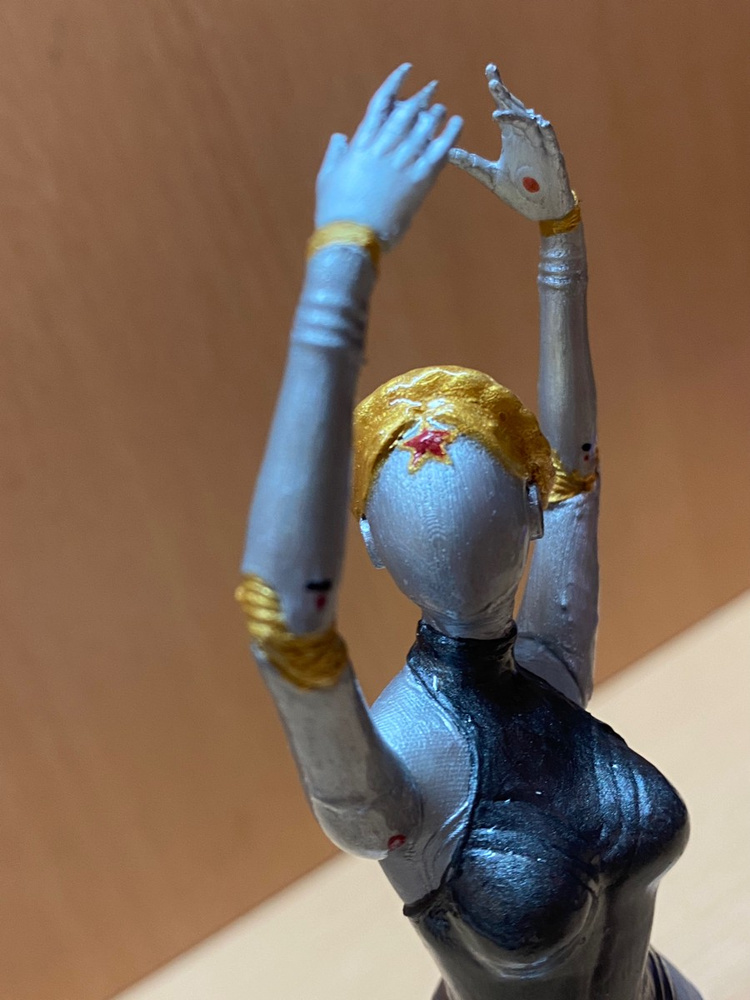 Статуэтка Atomic Heart Belyash Robot/Беляш фигурка 11 см под раскраску ...