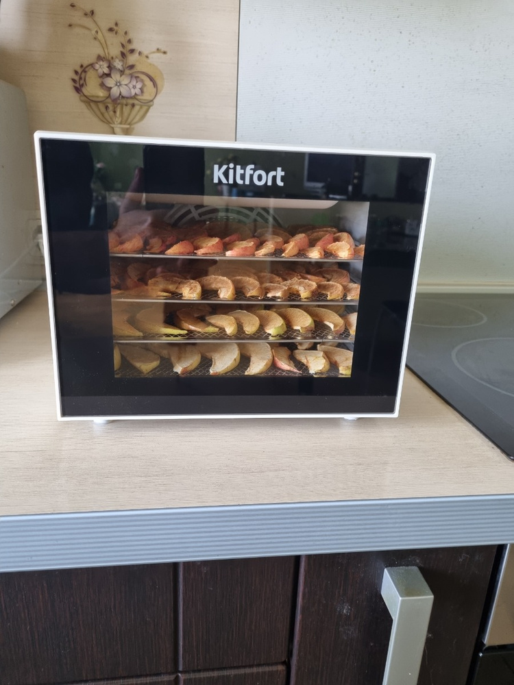 Дегидратор Kitfort КТ-1915_белый 4, 340 Вт - купить по выгодным ценам в интернет-магазине OZON ...