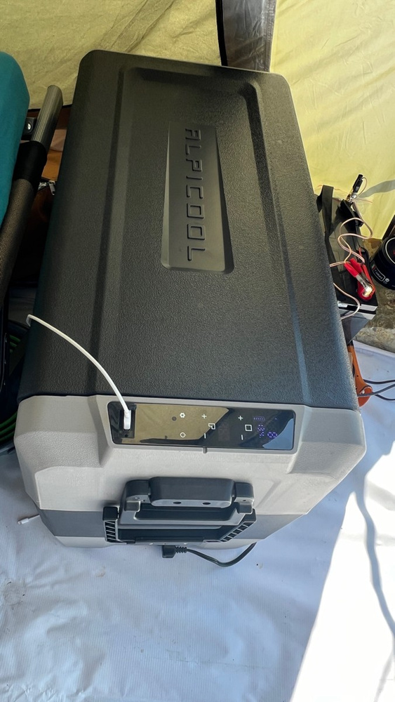 Автохолодильник компрессорный Alpicool T60 60 л, двухкамерный -20/+10 C ...