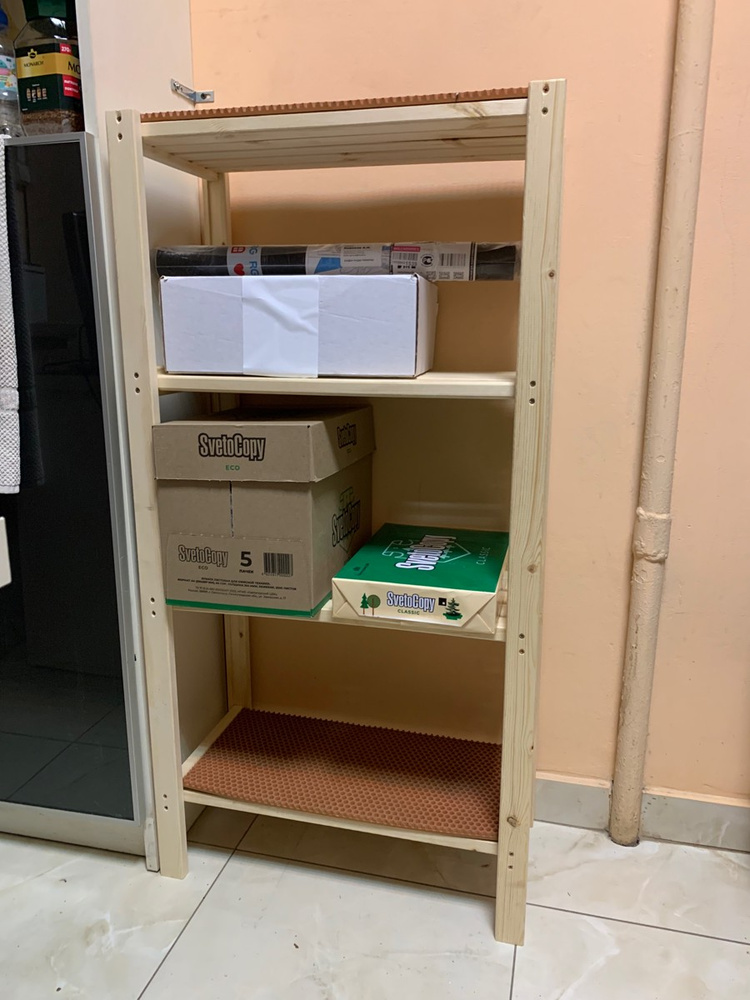 Стеллаж брусок_6, 55х26х216 см, GVS купить c доставкой на OZON по низкой цене (1442102733)