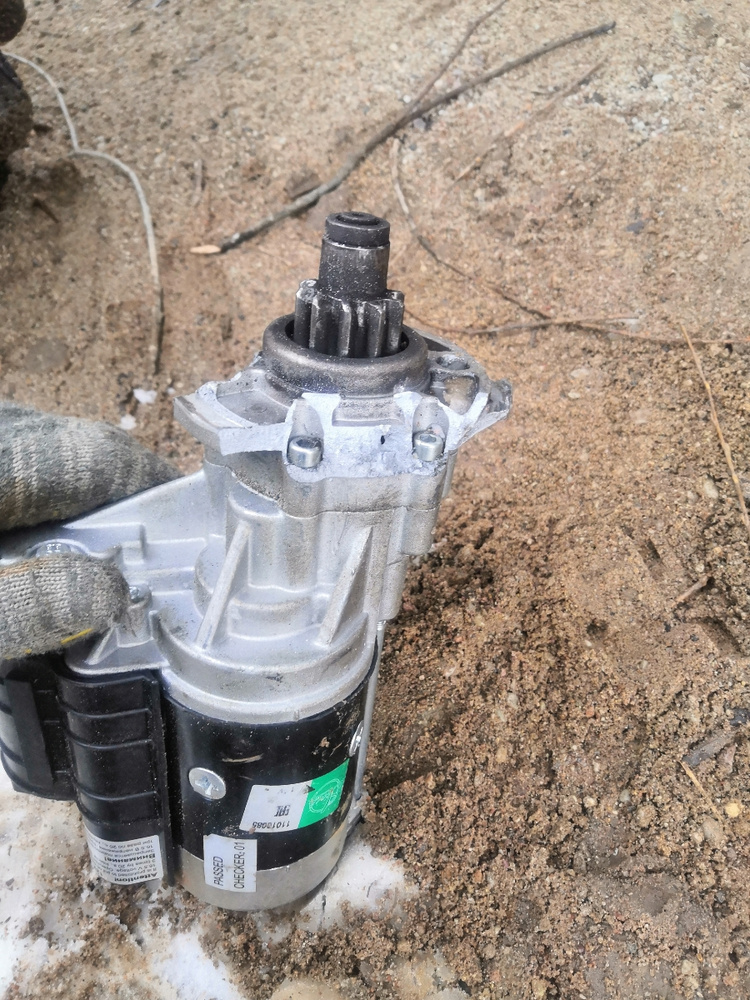 Усиленный стартер на трактор МТЗ 80, 82 с редуктором 12В 4,9 (3,5) кВт ...