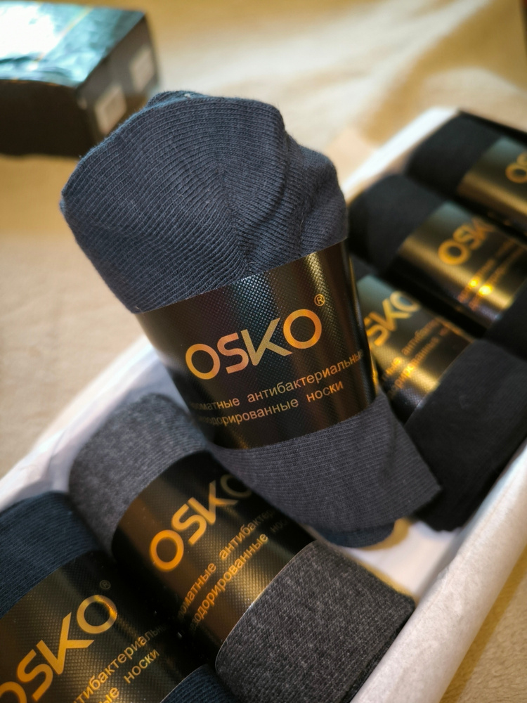 Носки Osko, 6 пар - купить с доставкой по выгодным ценам в интернет-магазине OZON (1397121706)