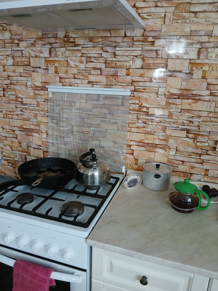 Фартук кухонный настенный ПВХ влагостойкий. Интерьерная панель для ...