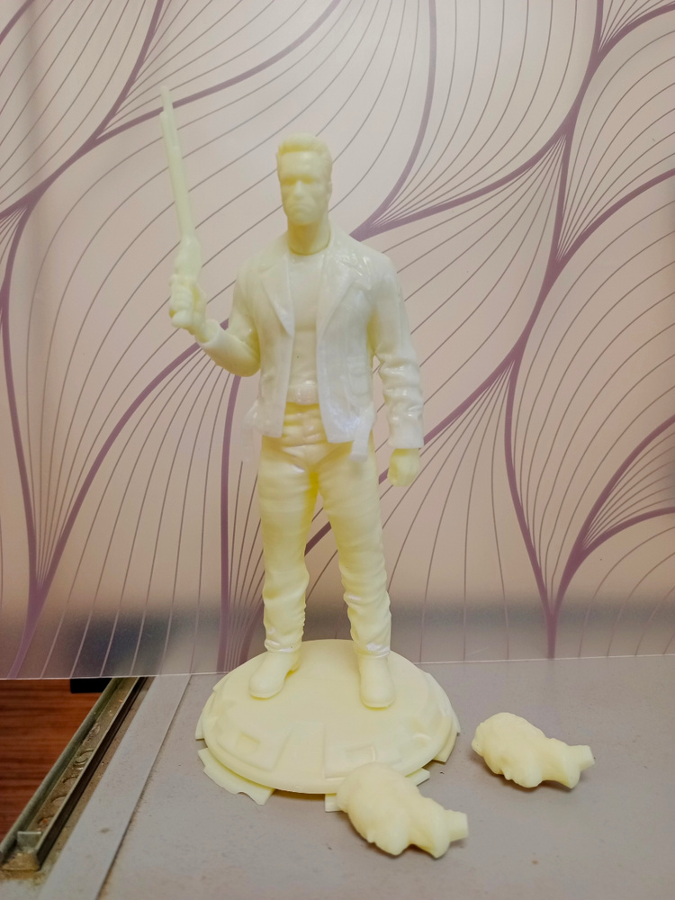 Статуэтка Atomic Heart Belyash Robot/Беляш фигурка 11 см под раскраску ...