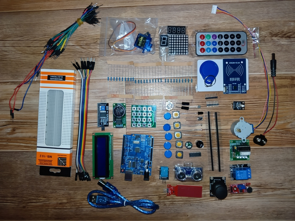 Комплект набор датчиков 45 штук для Arduino Orange Pi Raspberry Pi