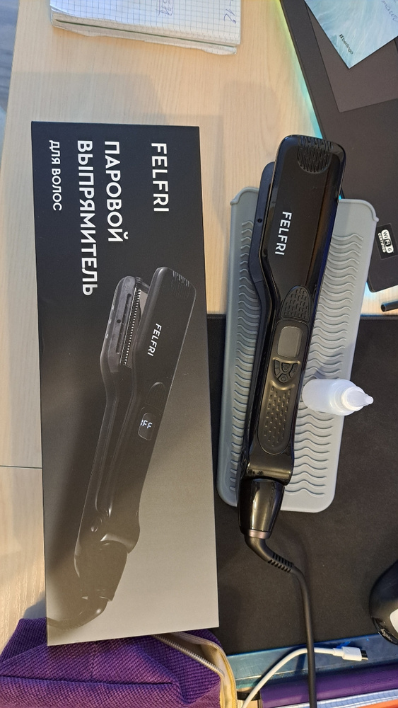 Паровой выпрямитель для волос FELFRI купить на OZON по низкой цене (1803722132)